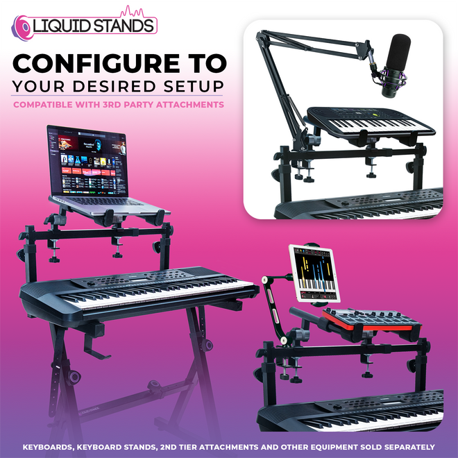 Collapsible Keyboard Stand – Liquid Stands