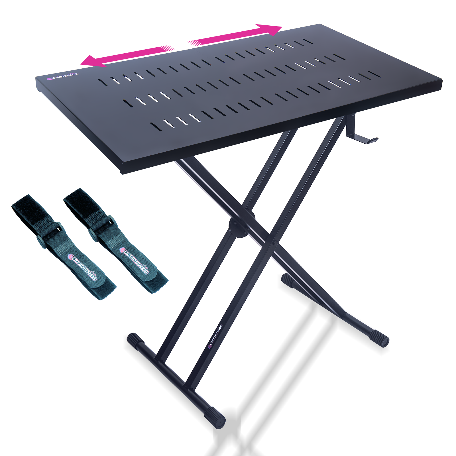 Expandable DJ Table Portable Audio Mixer Stand – Liquid Stands