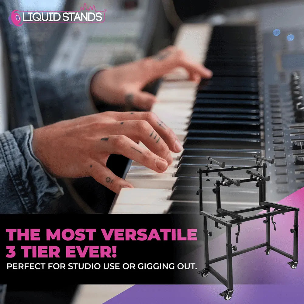 The Best Music Keyboard Stands and Accessories – Liquid Stands