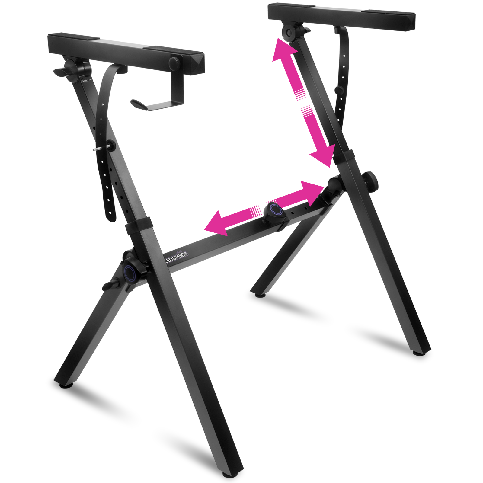 Foldable Z Shape Black Keyboard Stand – Liquid Stands
